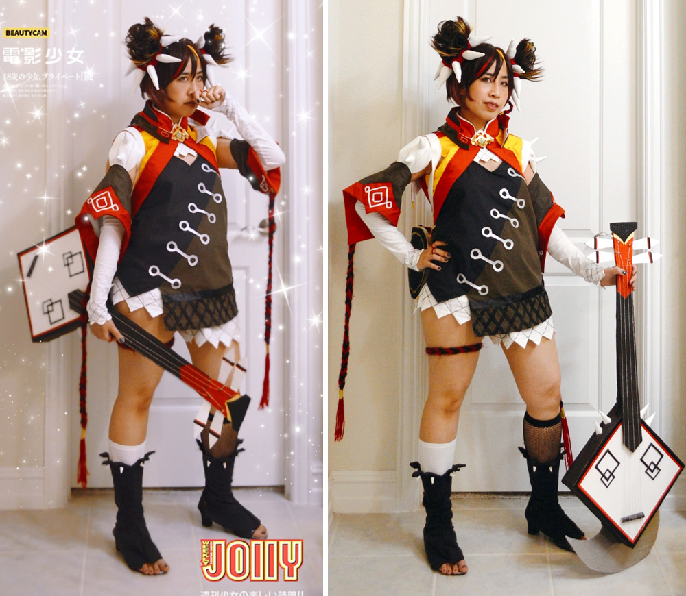 [cosplay] Xinyan from Genshin Impact – Stars Began to Fall